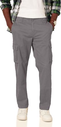 Amazon Essentials Herren Gerade geschnittene Stretch-Cargohose (erh&auml;ltlich in Big & Tall), Kohlegrau, 58W / 32L