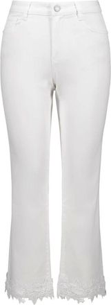 Joseph Ribkoff Femme, Pantalons, Blanc, Taille: 44 FR Cropped Pantalons