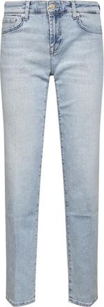 7 For All Mankind Femme, Jeans, Bleu, Taille: W28 Calie Jeans droits