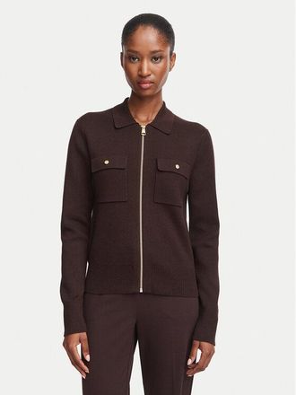Tommy Hilfiger Strickjacke WW0WW51415 Braun Regular Fit