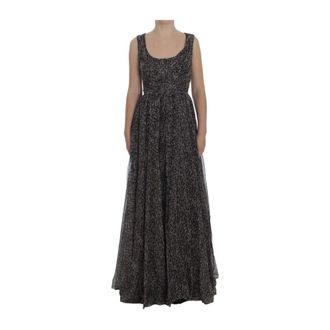 Dolce & Gabbana Blumendruck Seidenkleid - - Dresses - Damen - Mehrfarbig - S
