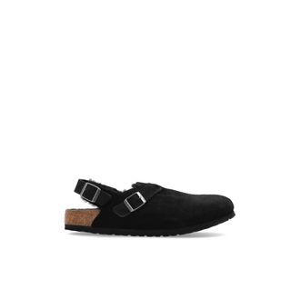 Birkenstock Tokio Shearling Clogs - - Shoes - Herren - Schwarzk - 43 EU