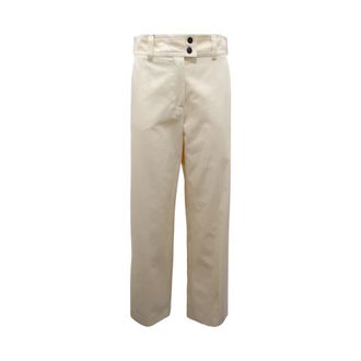 Max Mara Livigno Hose - - Trousers - Damen - Wei&szlig; - 2XS