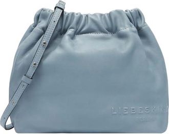 Liebeskind BERLIN Ruffle Sheep Natural Cloud Hobo Bag S Blue Heaven