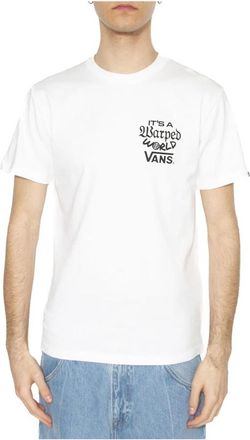 Vans Homme, Tops, Blanc, Taille: M Crew Neck T-shirt