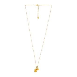 Dansk Copenhagen Eleganter Gold Drop Halskette - - Accessories - Damen - Gelb - ONE SIZE