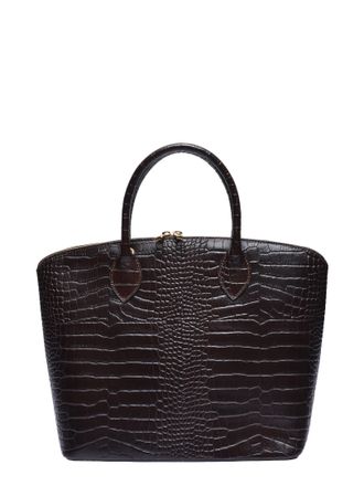 Isabella Rhea Zweifarbig Rindsledertasche
