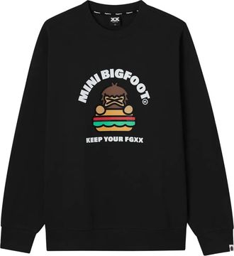 Fingercroxx sweat Mini Bigfoot - Noir