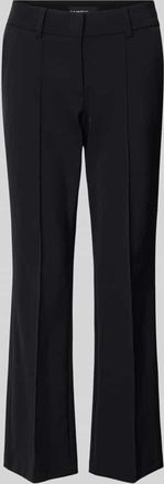 Cambio Flared Stoffhose in verkürzter Passform Modell FARAH