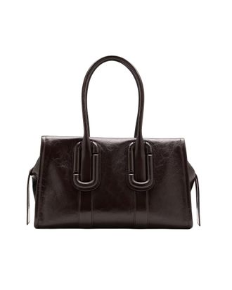 Marc Jacobs Womens Shoulder Bag Bebe City Tote Leather Fondant Cow
