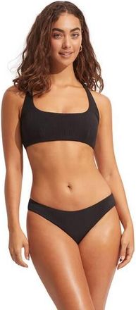 Seafolly Damen Bikinioberteil Sea Dive Scoop Neck Halter