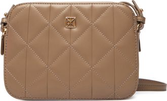 Calvin Klein Handtasche Calvin Klein Quilted Camera Bag LV04F3328G Beige