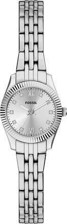 Fossil Uhr Fossil Scarlette Mini Three-Hand ES5475 Silberfarben