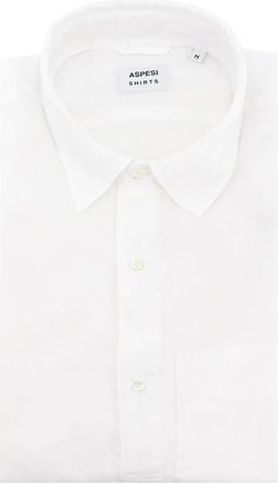 Aspesi Homme, Chemises, Blanc, Taille: M Casual Shirt
