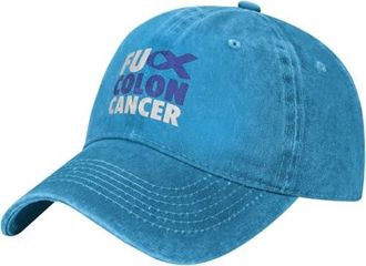 Generic Pare-Soleil Casquette Putain De Cancer du C&ocirc;lon Classique Casquettes De Golf Respirante Anti-Soleil Cap pour Entra&icirc;nements Jogging Cyclisme