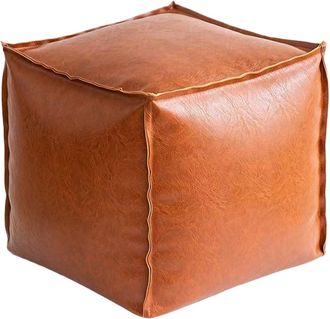 Generic Nachfüllbare Lagerung Ottoman - Weiche Sitzfußbank | Faltbare Spielzeugscheibe für Schlafsaal, Schlafzimmer, Büro, Multi-Use Design, Organisation, rob