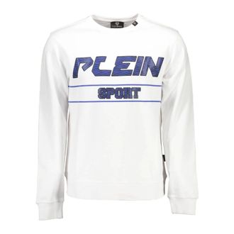 Plein Sport Herren, Sweatshirts & Hoodies, Wei&szlig;, XLGr&ouml;&szlig;e