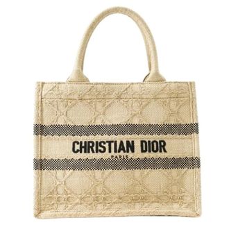 Dior Sac cabas Pre-owned Vintage en raphia - Femme - Pre-owned - Beige - Taille: ONE Size