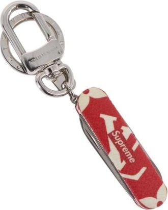 Louis Vuitton Porte-cl&eacute;s en toile Pre-owned - Femme - Pre-owned - Rouge - Taille: ONE Size