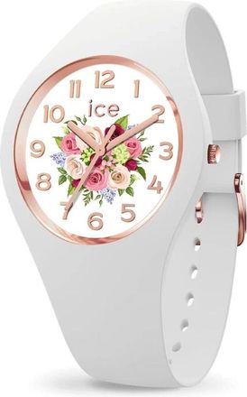 Ice Watch Femme, Accessoires, Blanc, Taille: ONE Size Flower White Bouquet Medium