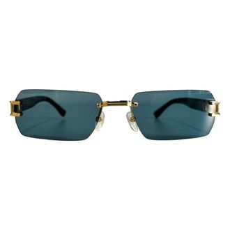 Dsquared2 Rechteckige Sonnenbrille - - Accessories - Herren - Gelb - 57 MM
