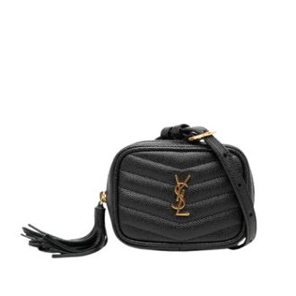 Saint Laurent Pre-owned Lou Umh&auml;ngetasche - - Pre-owned - Damen - Schwarzk - ONE SIZE