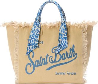 Saint Barth Femme, Sacs, Beige, Taille: ONE Size Vanity Tote Bag