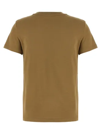 Max Mara Womens Brown Cotton T-Shirt