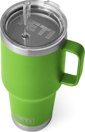 Yeti Rambler Trinkbecher Mit Trinkhalmdeckel, Canopy Green, 35 oz (1 l)