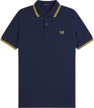 Fred Perry Homme, Tops, Bleu, Taille: XL Polo M3600