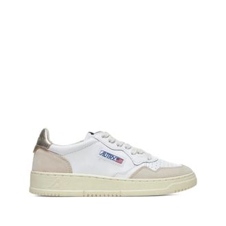 Autry Femme, Chaussures, Blanc, Taille: 38 EU Medalist Low Baskets