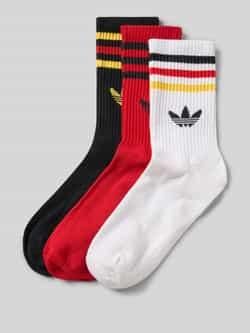 adidas Originals Socken mit Label-Print im 3er-Pack