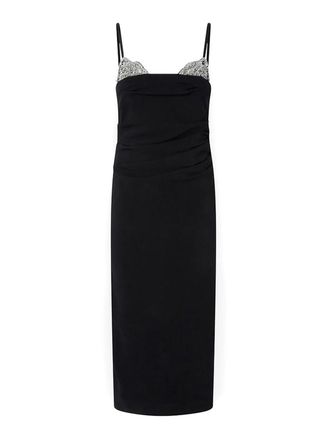 Pinko Robe Au Genou - Noir