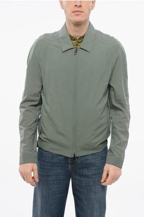 Corneliani ID Nylon Winbreaker Jacket with Frontal Zip size 50