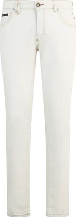 Philipp Plein Homme, Jeans, Beige, Taille: W36 Super Straight Cut Jeans Basic