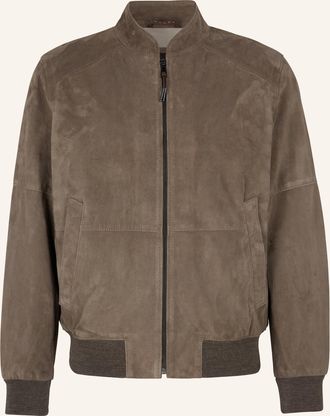 Windsor Windsor. Lederblouson grau