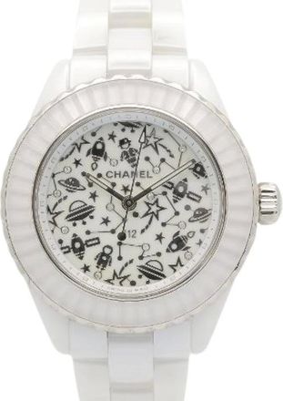 Chanel Montre J12 Cosmic C&eacute;ramique Pre-owned - Femme - Pre-owned - Blanc - Taille: ONE Size