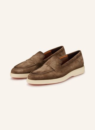 Santoni Loafer Revolve braun