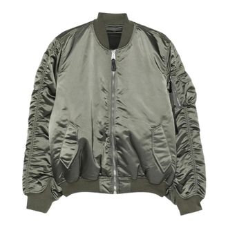 Alpha Industries Ma-1 UV Oversized Bomber Jacket - Homme - Vestes - Vert - Taille: XL
