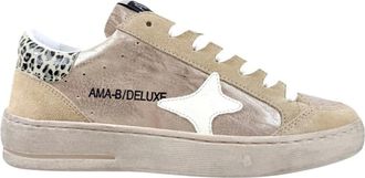Ama brand Femme, Chaussures, Beige, Taille: 36 EU Baskets