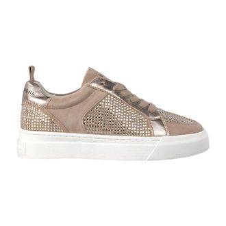 Alma En Pena Sneakers mit Strassdetails - - Shoes - Damen - Beige - 38 EU