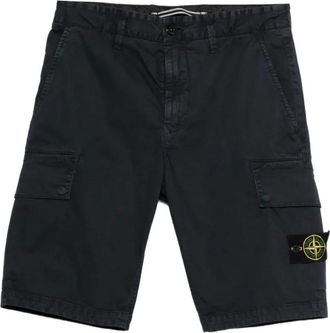 Stone Island Homme, Shorts, Bleu, Taille: W29 Slim Cargo Shorts