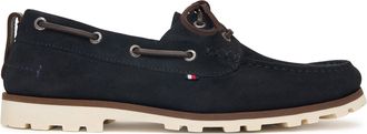 Tommy Hilfiger Mokassins Tommy Hilfiger Light Sde FM0FM05747 Dunkelblau