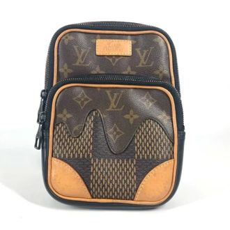 Louis Vuitton Pre-owned Tissu sacs-louis-vuitton - Femme - Pre-owned - Brun - Taille: ONE Size
