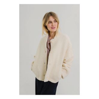 Sacr&eacute;coeur Veste Jay Bouclette Laine Vierge Sacr&eacute;coeur