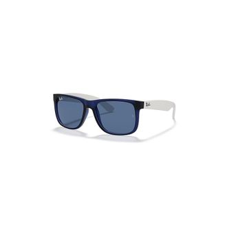 Ray-Ban Justin Color Mix Sonnenbrillen Blau Transparent Fassung Blau Glas 54-16