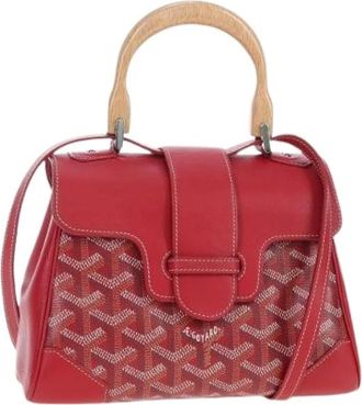 Goyard Sac &agrave; main vintage Pre-owned - Femme - Pre-owned - Rouge - Taille: ONE Size