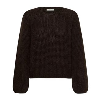 Inwear Round-Neck Strickwaren - - Knitwear - Damen - Braun - S/M