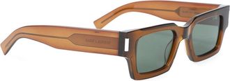 Saint Laurent Lunettes De Soleil - Marron