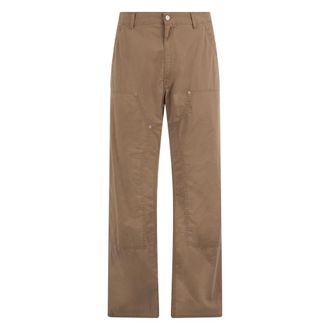 Maison Margiela Gerade Baumwollhosen - - Trousers - Herren - Braun - W31